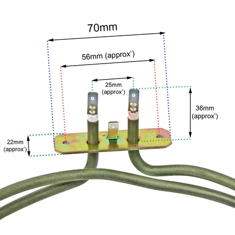 Belling Fan Oven Cooker Element 2100W Heater Element – DWYERS HOMESTORE
